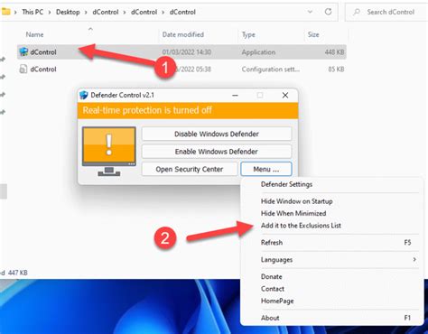 Deactivate Windows Defender With Defender Control Ekiwi Blogde