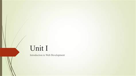 Lecture 1 Introduction To Web Developmentpptx Lecture 1 Introduction To Web Developmentpptx