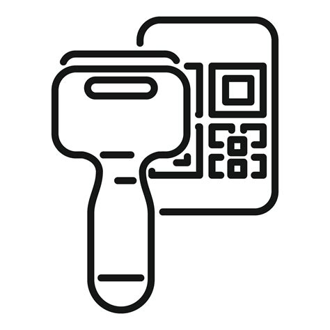 Scan Device Icon Outline Vector Quick Response 38949703 Vector Art At Vecteezy