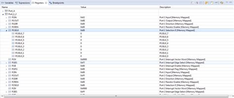 msp430 msp430fr4133 is missing pxsel1 register electrical