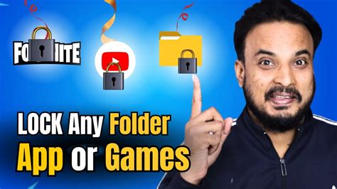 Lock Any Folder App Or Game In Windows Pclaptop Free Folder Me Password Kaise Lagaye Youtube