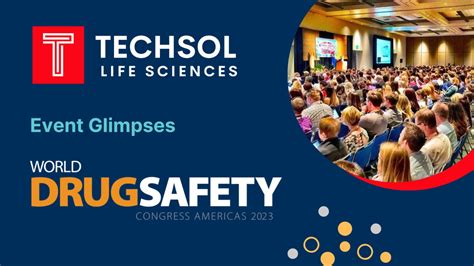 Techsol Life Sciences World Drug Safety Congress Americas 2023