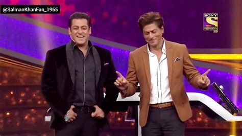 سلمان خان به همراه شاهرخ خان