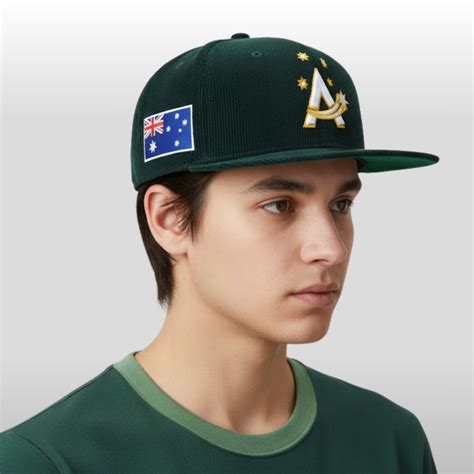 Australia 2025 World Baseball Hat Zerelam