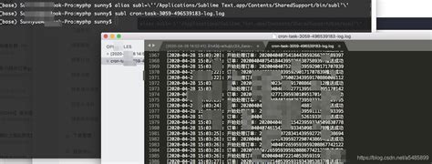【mac使用技巧】mac上命令行 subl 直接唤起sublime来查看日志文件 mac如何设置sumbline打开log文件 csdn博客
