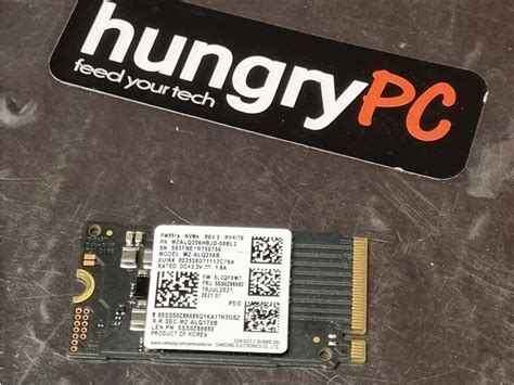 Samsung 256GB M.2 2242 NVMe PCIe Gen3 x4 SSD - PM991 MZ-ALQ256B - Hungry PC
