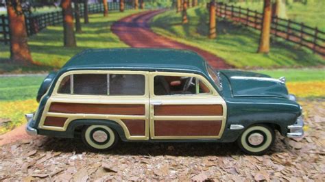 Franklin Mint Precision Models 1950 Ford Woody Station Wagon 143 Scale