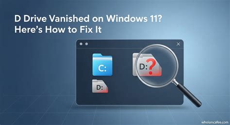 Fix D Drive Not Showing Up Windows 11 October 2025 Solutions