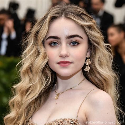 Sabrina Carpenter At Met Gala 2025 Stable Diffusion Online