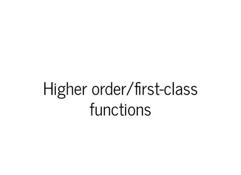 Functional Programming In Javascript Ppt