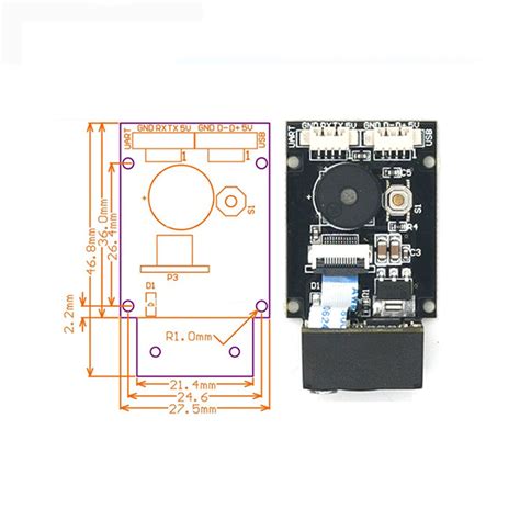 Gm77 Barcode Scanner Indian Online Store Rc Hobby Robotics