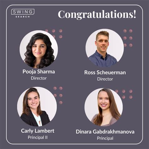 Big Congrats To Pooja Sharma Ross Scheuerman Carly Lambert And