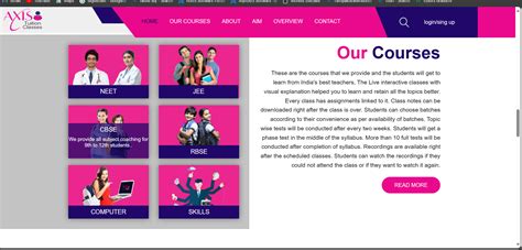 Axis Tuition Classes Based On Education Platform Devpost