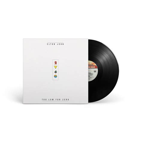 Too Low For Zero Vinyl Lp Elton John