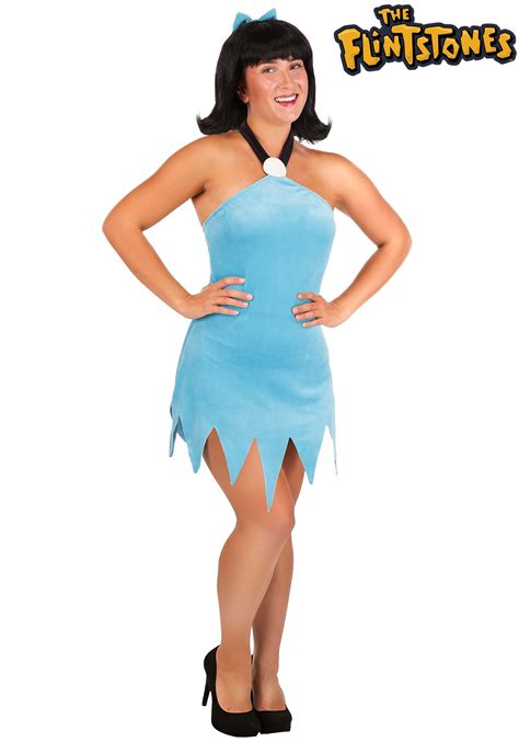 Womens The Flintstones Betty Rubble Deluxe Costume Tv Costumes