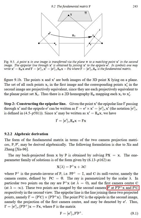 Linear Algebra Calculating Fundamental Matrix Question About Projectin Matrices Mathematics