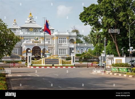 Vientiane Laos October 05 2019 Vientiane Presidential Palace In