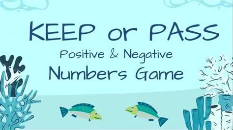 Negative And Positive Number Integers Add Subtract Multiply Divide