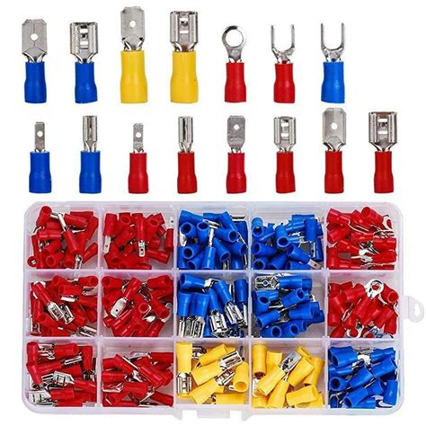 280pcs Wire Connector Cable Connector Wire Connector Jointer Crimp Co