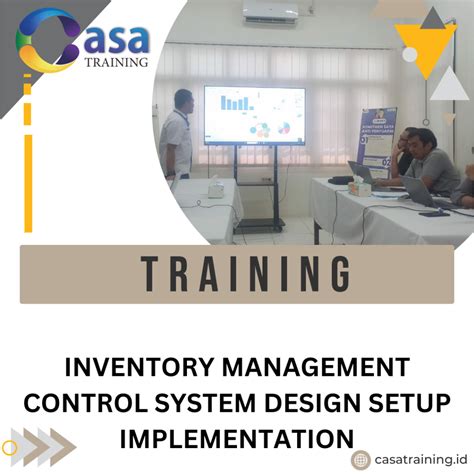 Training Inventory Management Control System Design Setup Implementation