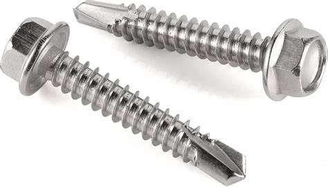 48 Mm Hex Self Drilling Screws Carbon Steel At ₹ 2piece In Rajkot