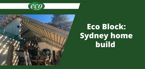Eco Block Sydney Home Build Ecoblock Icf
