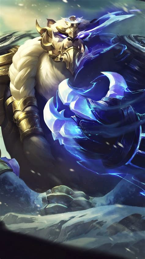 League Of Legends Fondos De Pantalla Volibear Chibi