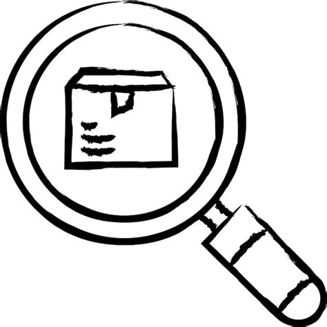 Premium Vector Package Tracker Hand Drawn Vector Illustration