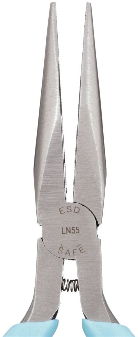Xcelite Long Nose Plier Esd Safe 1 In Max Jaw Opening 5 1 2 In