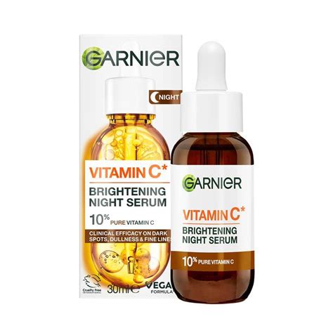 Buy Garnier Skin Active Vitamin C Brightening Night Serum 30ml Online