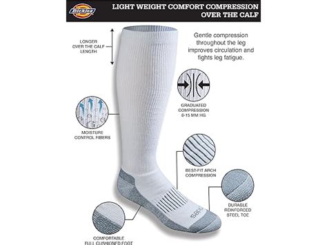 Dickies Mens Compression Socks