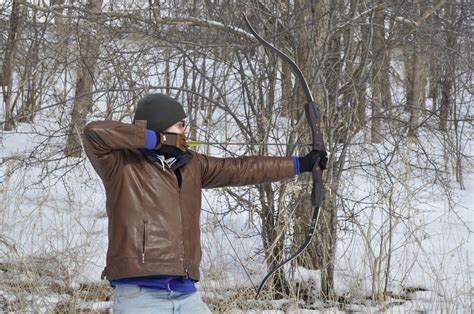 Cardio Trek Toronto Personal Trainer Winter Archery Practice
