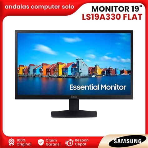 Jual Led Monitor 19 Flat Samsung Sa33 Ls19a330nhexxd Hd Monitor With