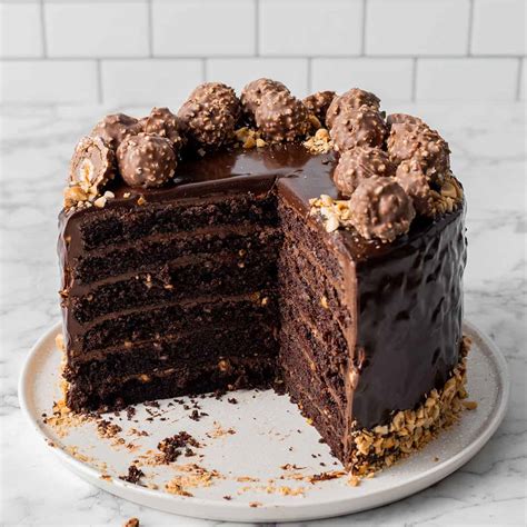 Pastel De Chocolate Ferrero Rocher
