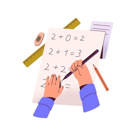 Math Homework Clipart