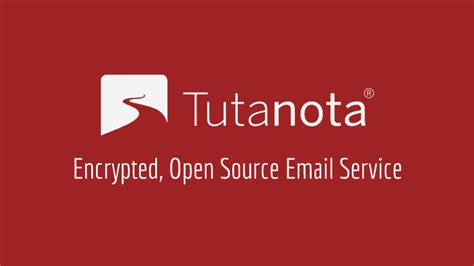 Tutanota Encrypted Open Source Email Service For Privacy Minded People