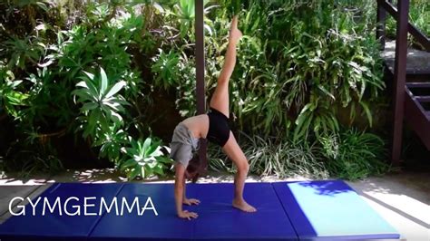 How To Do A Front Walkover Front Walkover Cheerleading Acrobatics