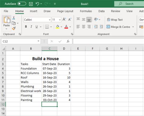 How To Make A Gantt Chart In Excel Free Templates