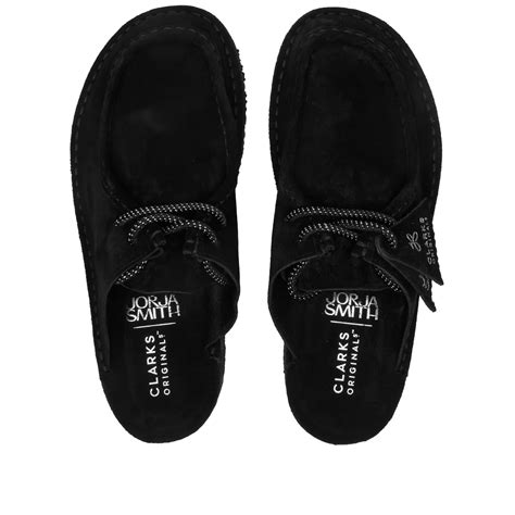 Clarks Originals Jorja Smith X Desert Nomad Mule Shoe Black End Us