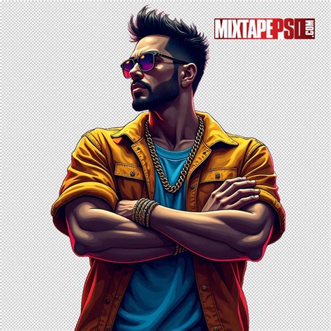 Male Club Flyer Model Png Mixtapepsd
