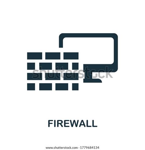 Firewall Icon Simple Element Internet Security Stock Vector Royalty Free 1779684134 Shutterstock