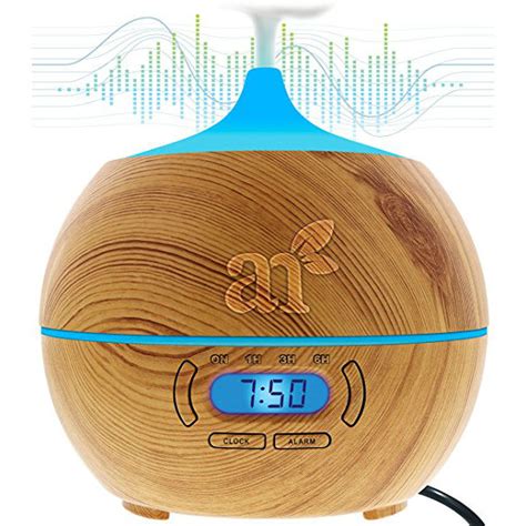 Artnaturals Essential Oil Diffuser And Humidifier Alarm Clock And Speaker Tanga