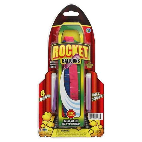 Ja Ru Assorted Rocket Ballon Set