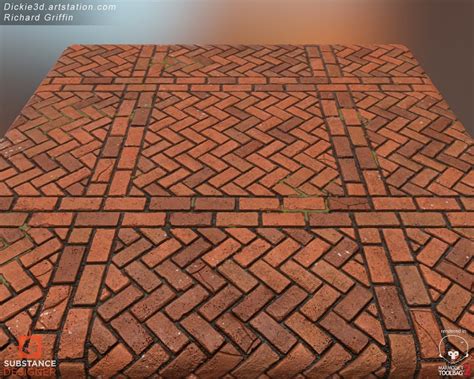 Herringbone Bricklaying