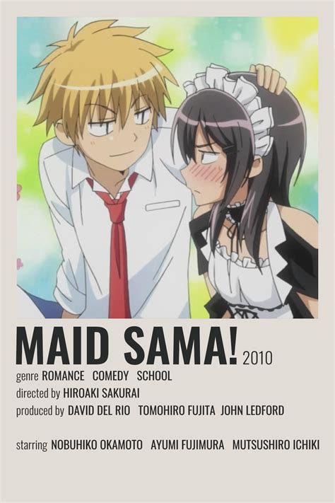 Maid Sama Poster Anime Films Anime Printables Anime Reccomendations