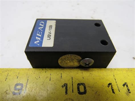 Mead Usv 100 Binary Valve 35 100 Psi 532 Push In Fittings Bullseye Industrial Sales