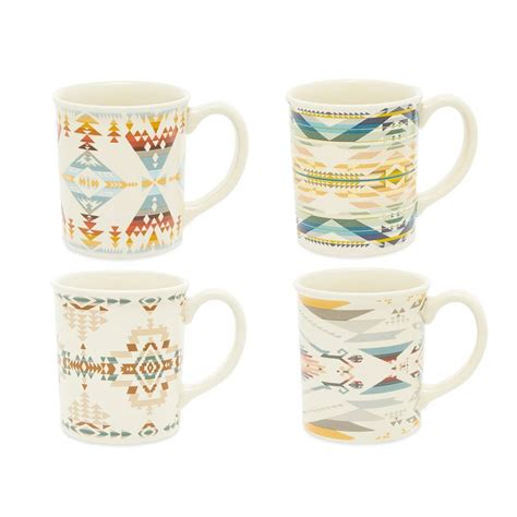 Pendleton Ceramic Mug Set In High Desert Pendleton