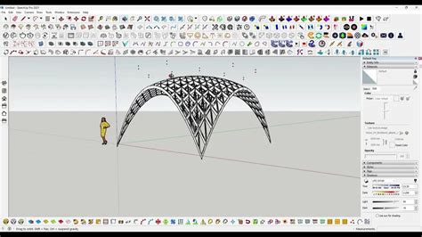 Sketchup Tutorial Create Parametric Roof In Sketchup