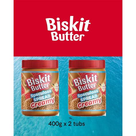 Biskit Butter Speculoos Spread Creamy Shopee Malaysia