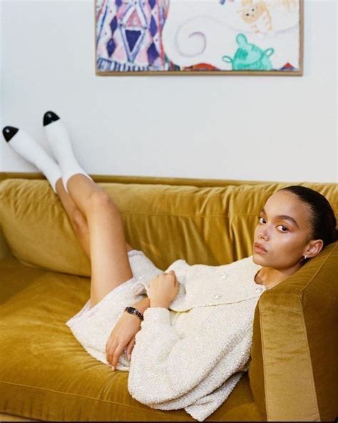 Woman Sitting On Couch